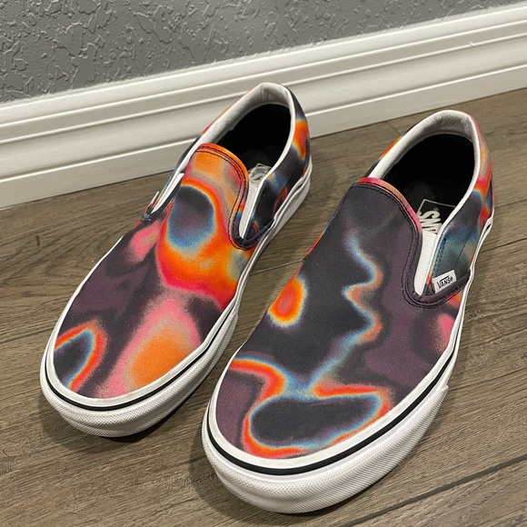 Vans | Shoes | Like New Vans Oil Spill Tie Dye Mens Size 5 | Poshmark